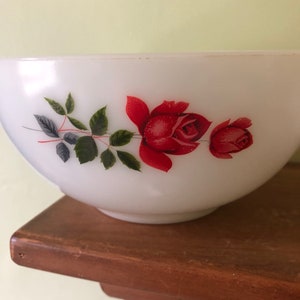 Pyrex | JAJ | June Rose | Cinderella Bowl | 23.5cm - Etsy UK