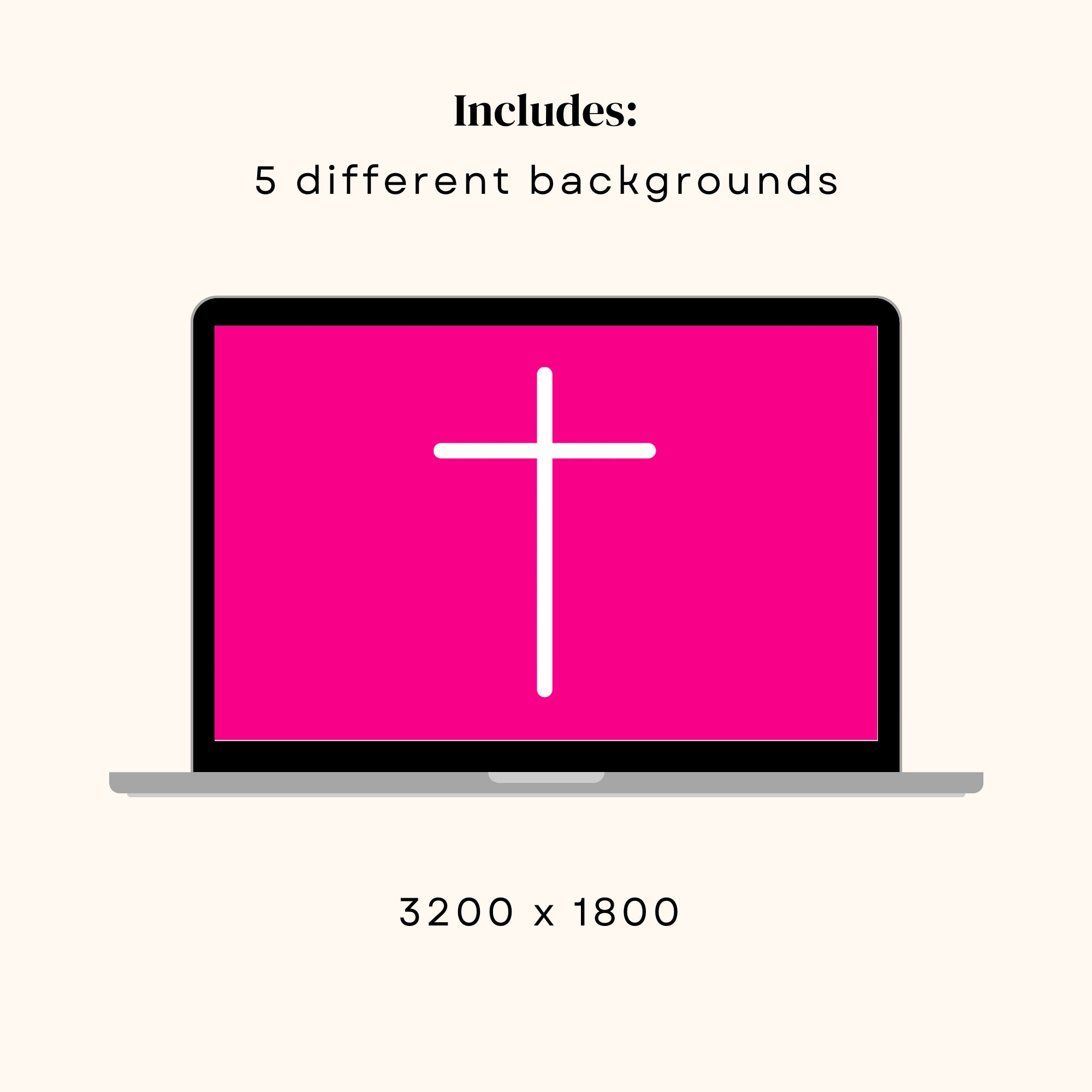 Christian Desktop Wallpaper | Hot Pink Laptop Wallpaper | Cross ...