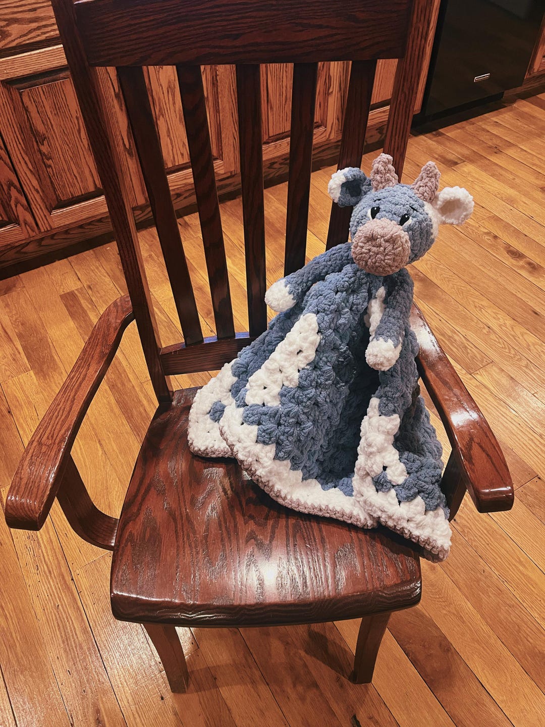 Calvin Cow Crochet Toddler Lapghan - Etsy