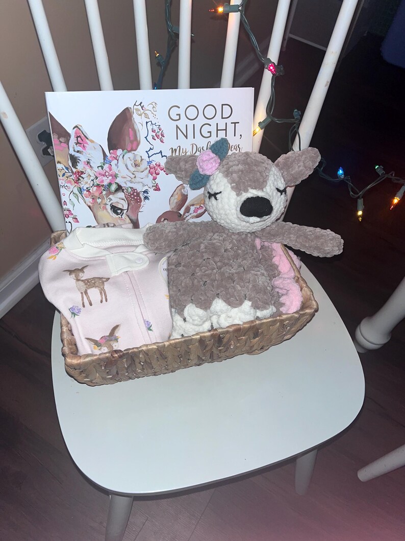 Dolly Deer Crochet Lovey - Etsy