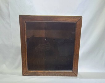 Vintage Clock Cabinet Wood Display Box Old Clock Case - Etsy