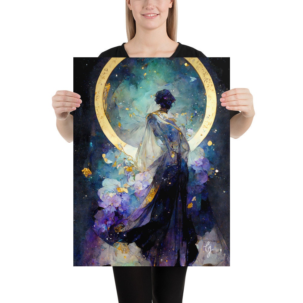 Face Full of Stars Premium Luster Photo Paper Print Art - Etsy