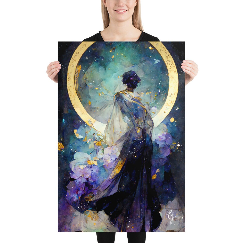 Face Full of Stars Premium Luster Photo Paper Print Art - Etsy