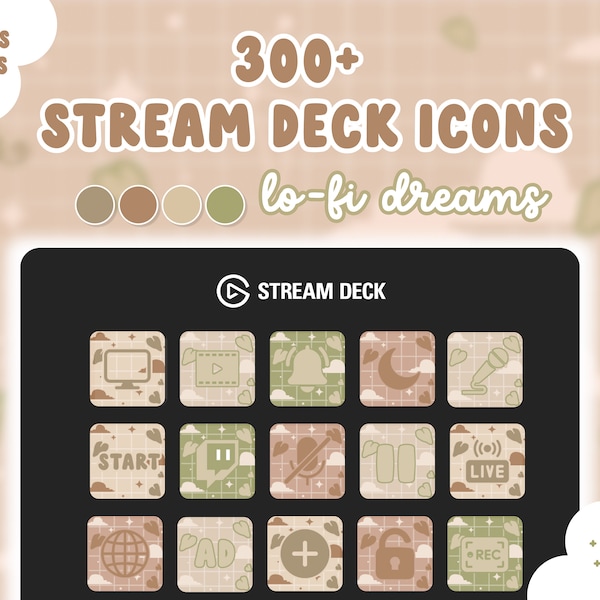 Deck Steam Stream Icons Streamdeck - Etsy