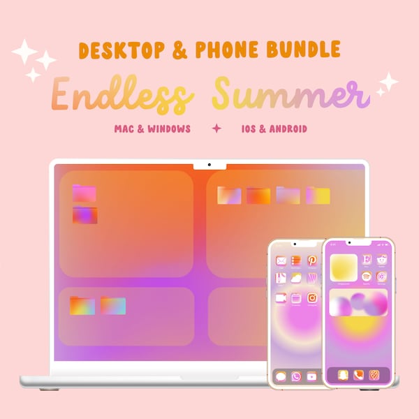 Groovy Desktop Background - Etsy