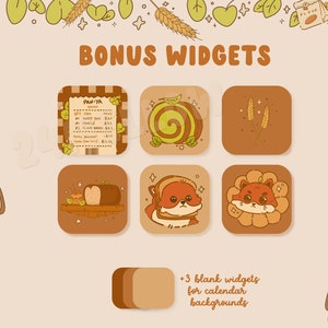 Cute Bakery App Icons Hand Drawn iPhone Ios 14 15 & Android Kawaii ...