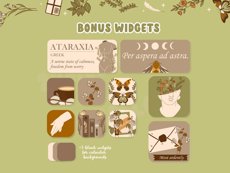 Light Academia Desktop Organizer Wallpaper and App Icons IOS - Etsy