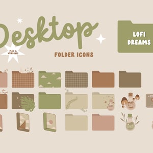 Retro Lofi Dreams Desktop Organizer Wallpaper and App Icons IOS Icon ...