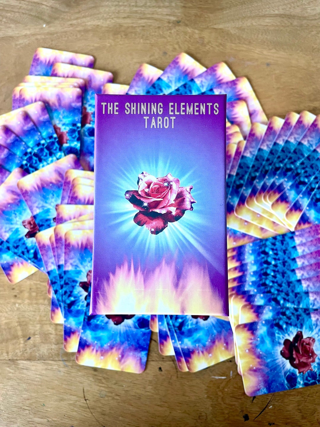 The Shining Elements Tarot (tarot/oracle/self-published/spiritual/art ...