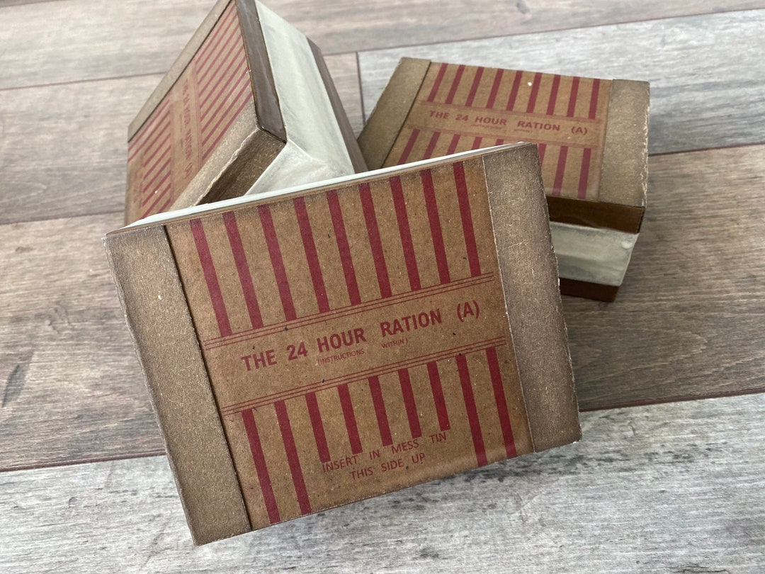 WW2 British 24 Hour Ration Assault Box - Etsy