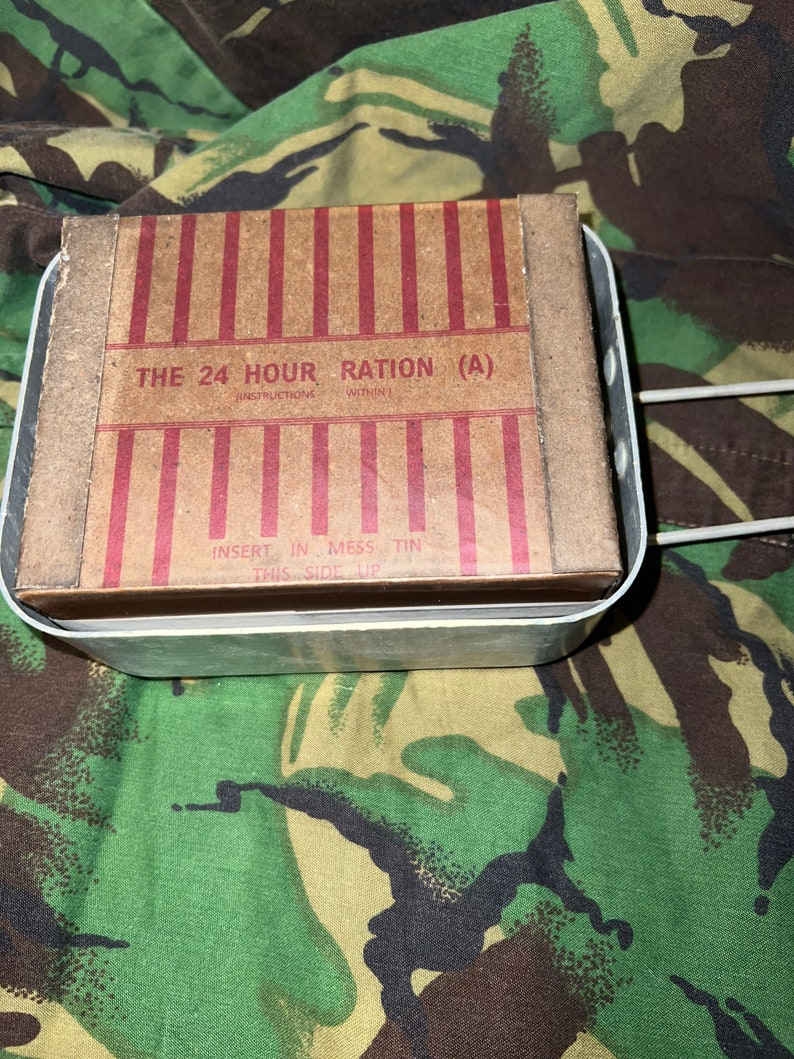 WW2 British 24 Hour Ration Assault Box - Etsy