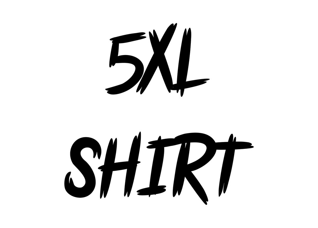 5XL Shirt - Etsy