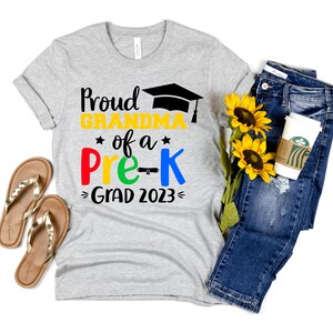 Pre-k Graduation Shirt, Custom Family Pre-k Graduation Shirt, Proud Pre ...
