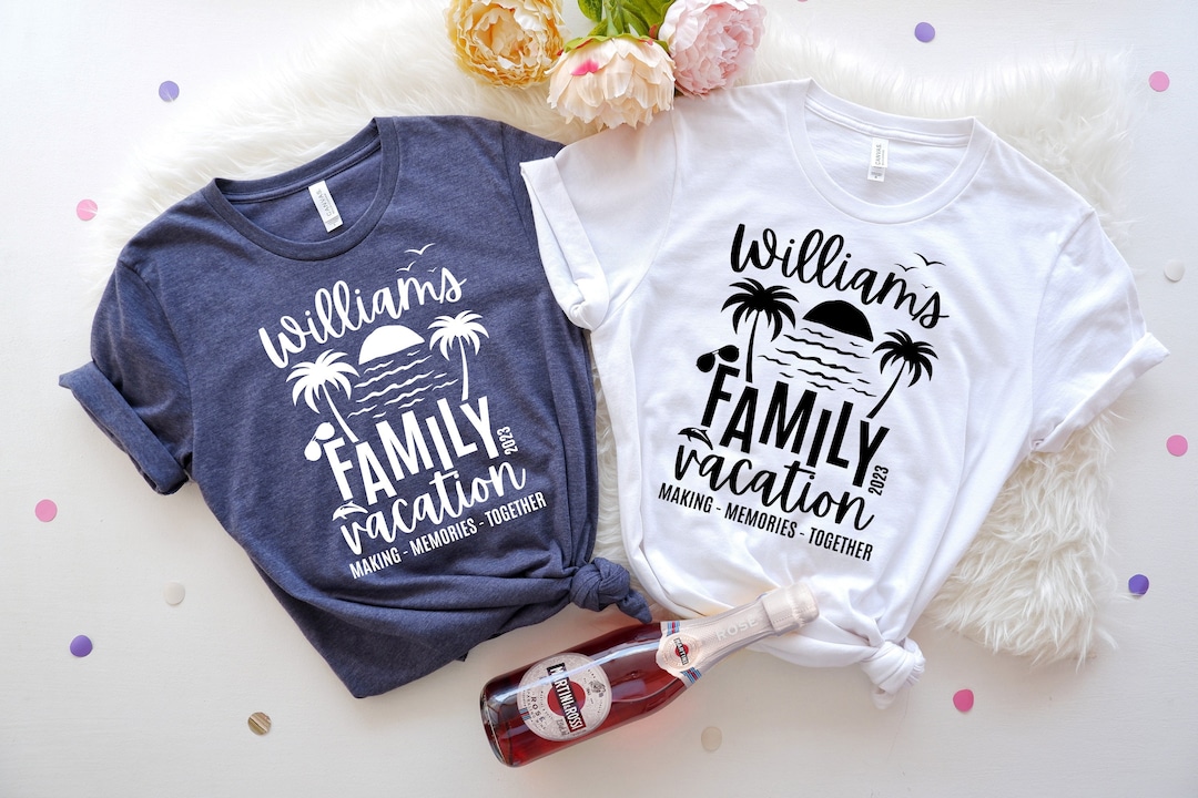 Custom Family Vacation Making Memories Together Shirt, Family, Family ...