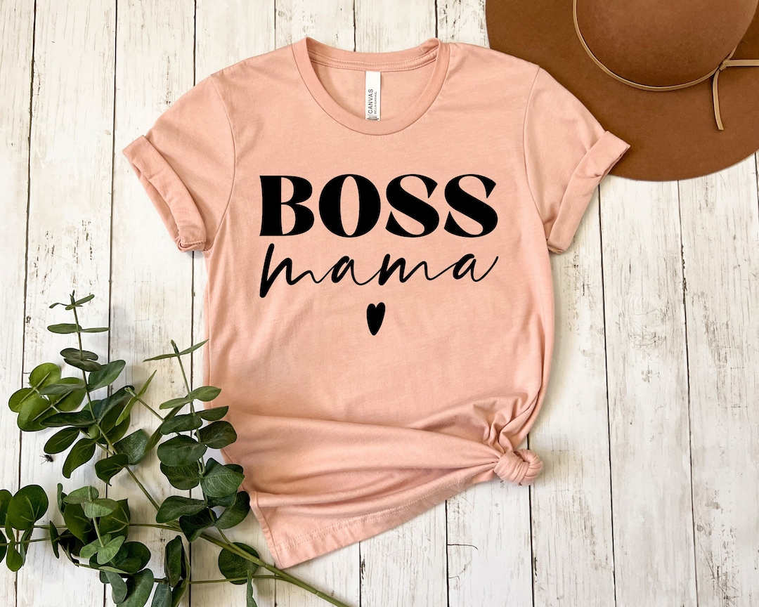 Boss Mama Shirt, Wife Mom Boss Shirt, Mothers Day Shirt, Mom Shirt ...