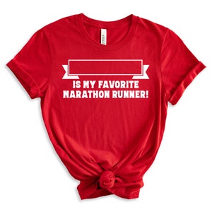 Is My Favorite Marathon Runner, Personalized Marathon Shirt, Sports ...