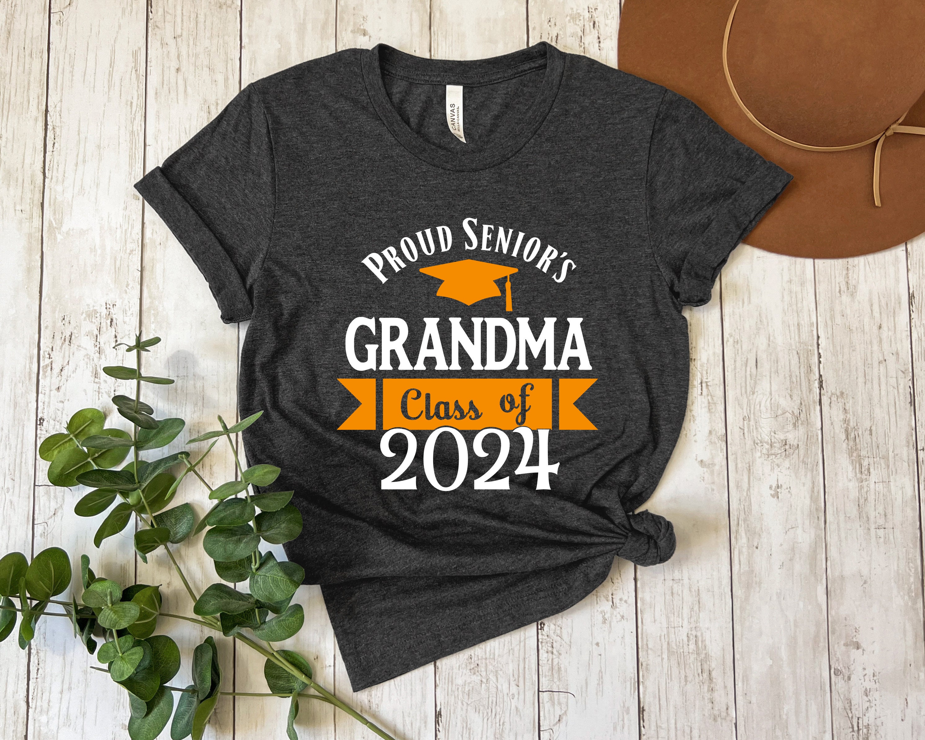 Custom Proud Senior's Graduation 2024 Shirt, Graduate 2024 Shirt ...