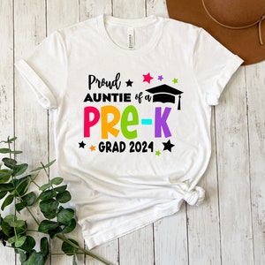 Custom Family Pre-k Graduation Shirt, Pre-k Graduation Shirt, Proud Pre ...