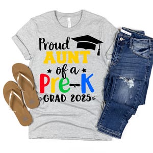 Pre-k Graduation Shirt, Custom Family Pre-k Graduation Shirt, Proud Pre ...