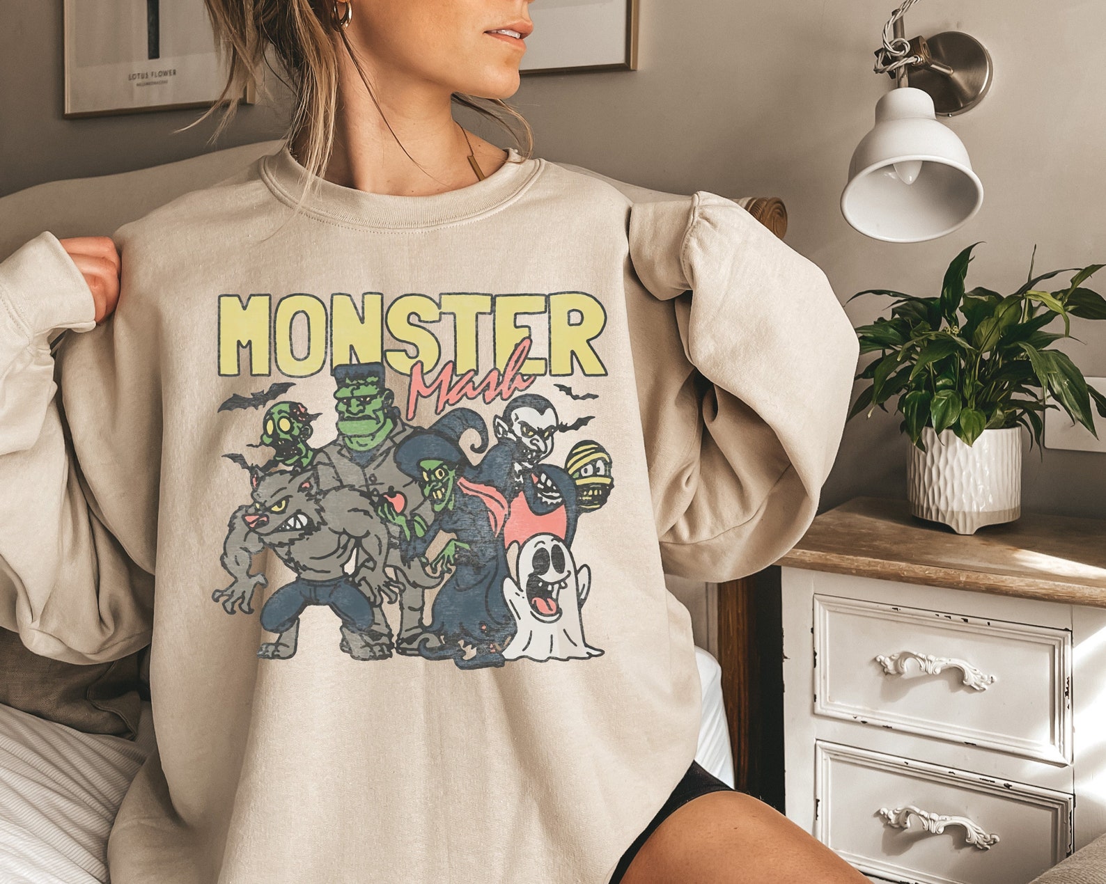 Retro Halloween Monster Mash Shirt, Halloween Shirt, Monster Mash Shirt ...