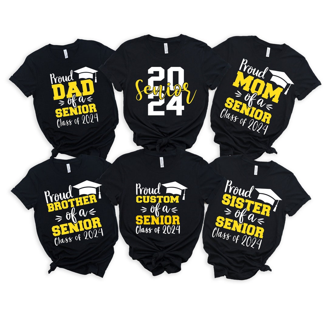 Proud Senior Graduation 2024 Shirt, Graduation, Graduate, Graduation ...