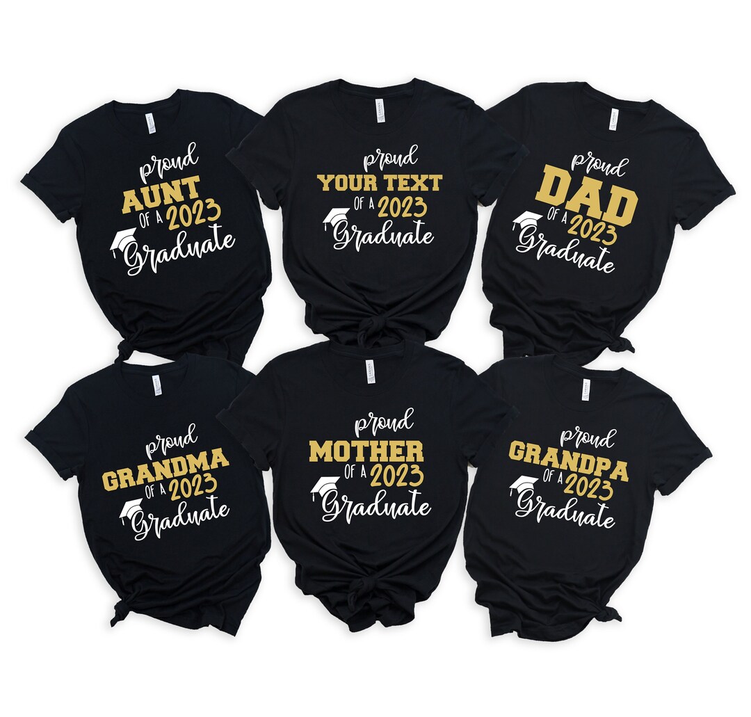 Custom Graduation Shirt, Custom Family Matching Graduation Shirt ...