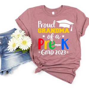 Pre-k Graduation Shirt, Custom Family Pre-k Graduation Shirt, Proud Pre ...