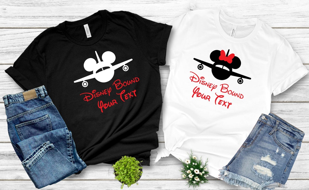 Disney Bound Shirt, Custom Disney Family Shirt, Disney Airplane Design ...