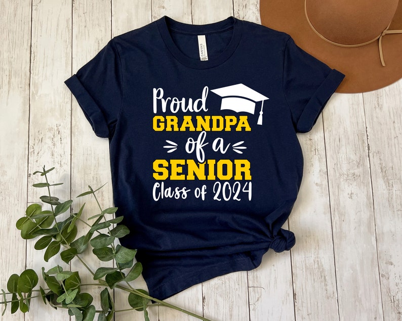 Proud Senior Graduation 2024 Shirt, Graduation, Graduate, Graduation ...