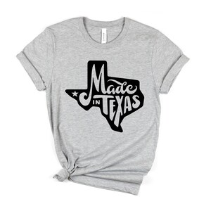 Made in Texas T-shirt, Texas City Shirt, Texas Lover Shirt, Texas Pride ...