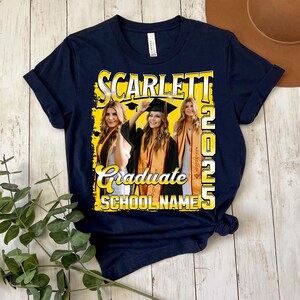 Custom Graduation Shirt, Custom Photo Graduate Shirt, Family Graduation ...