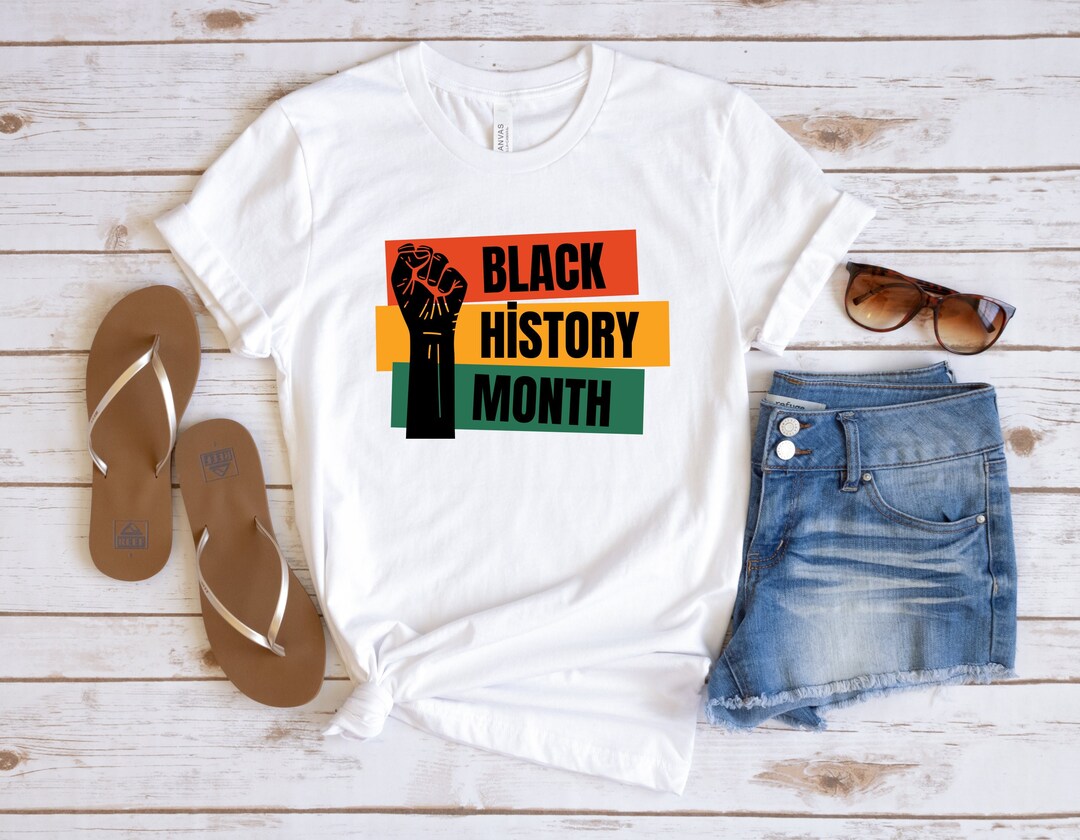 Black History Month Punch Shirt, Black Month Shirt, Black Women Shirt ...