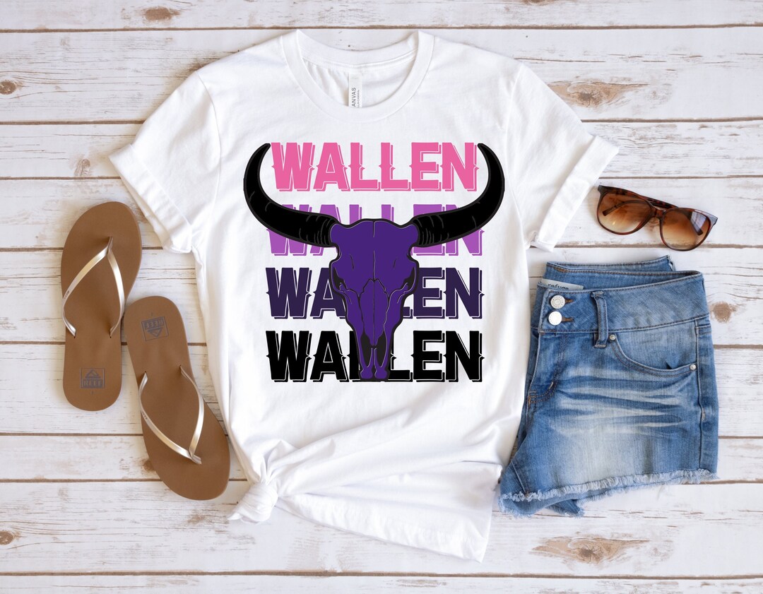 Wallen Shirt Western Shirt Wallen Bullhead Shirt Country - Etsy