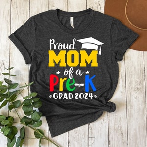 Pre-k Graduation Shirt, Custom Family Pre-k Graduation Shirt, Proud Pre ...