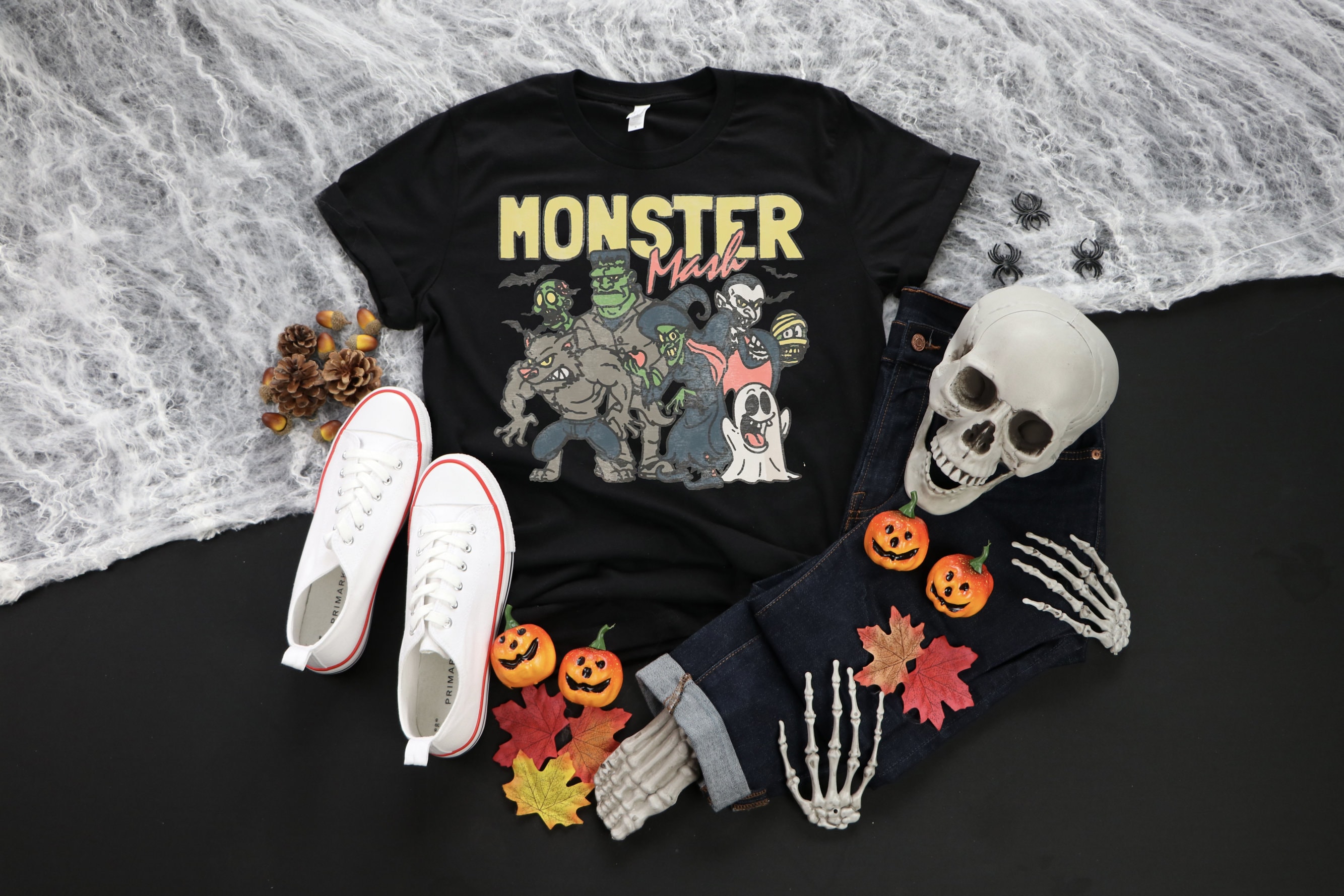 Retro Halloween Monster Mash Shirt, Halloween Shirt, Monster Mash Shirt ...