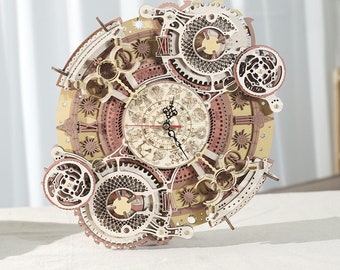 3d Puzzle Clock for Adults - Etsy