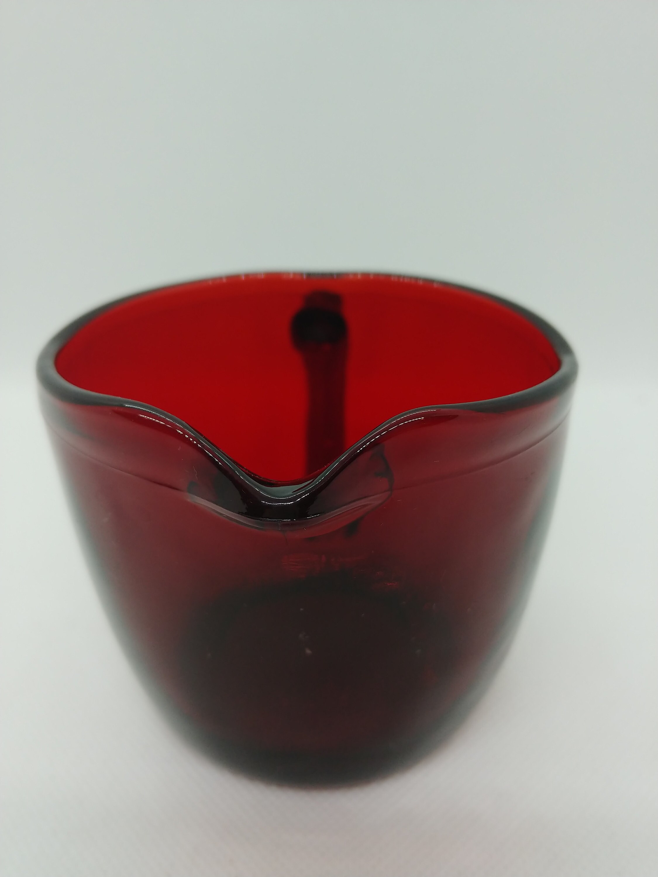 Anchor Hocking Royal Ruby Red Cream and Sugar Set - Etsy