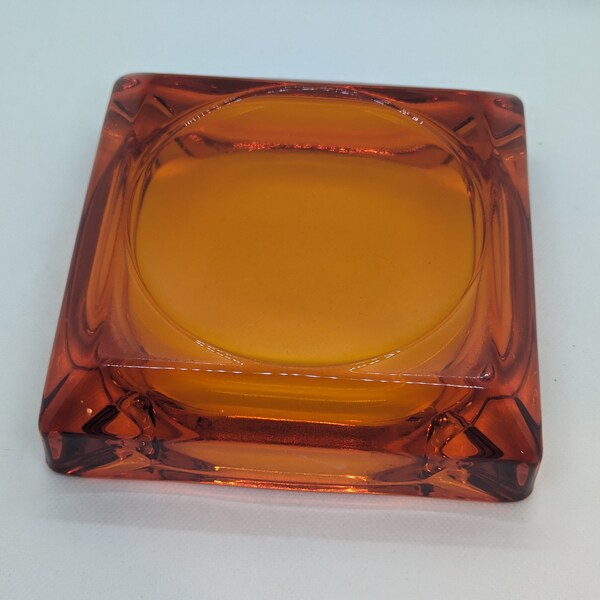 Orange Glass Squares - Etsy