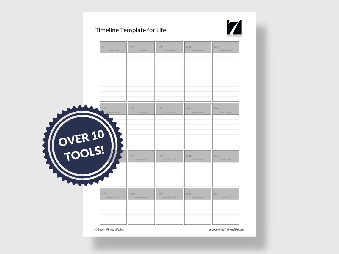 Life Plan Worksheet Bundle: Self Development & Goal Setting (digital ...