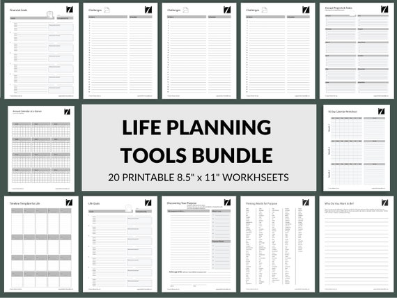 Year Life Plan Template
