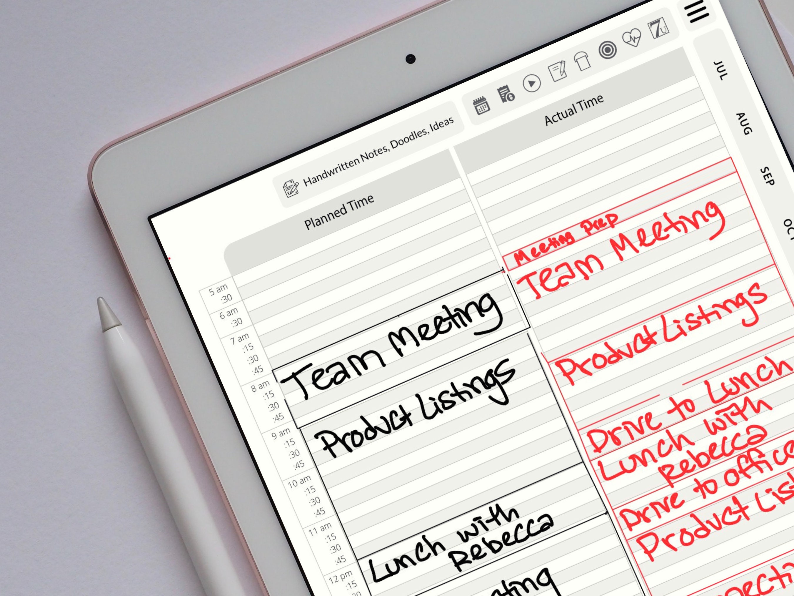 15 Minute Planner Printable & Digital Time Blocking Template - Etsy
