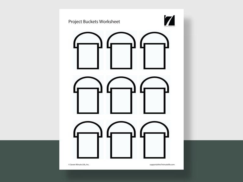 Project Management Template | Project Buckets Goal Setting Worksheet ...