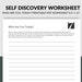 Self Discovery & Life Purpose Worksheet: Who Are You Today? PDF Journal ...