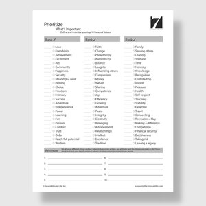 Design Your Dream Life Workbook | Life Planning Worksheets | Printable ...