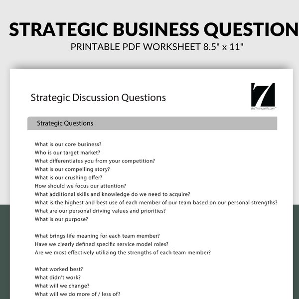Strategic Plan Template - Etsy