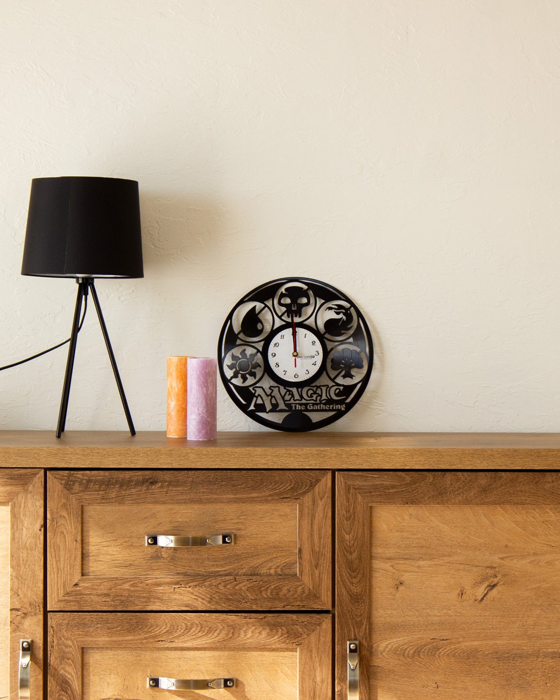 Magic the Gathering Vinyl Record Wall Clock 12 Inch Popular - Etsy