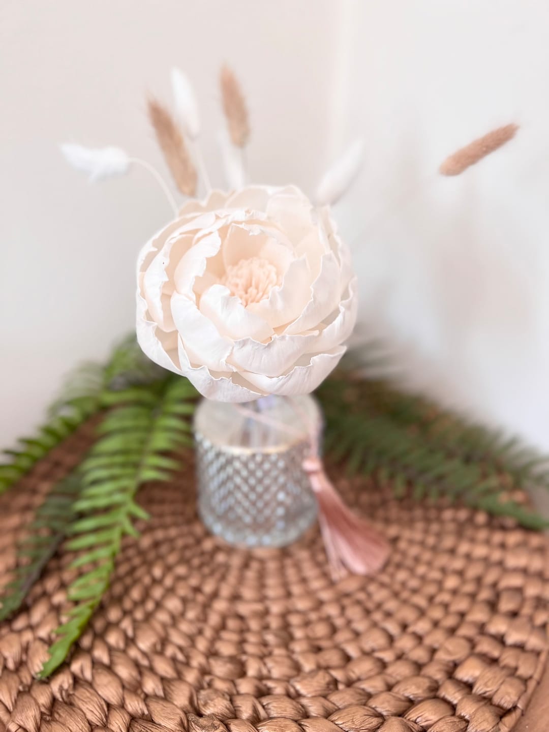 Diffuser Flower, Sola Wood Diffuser Flower 200ml Pearlised Geometric ...