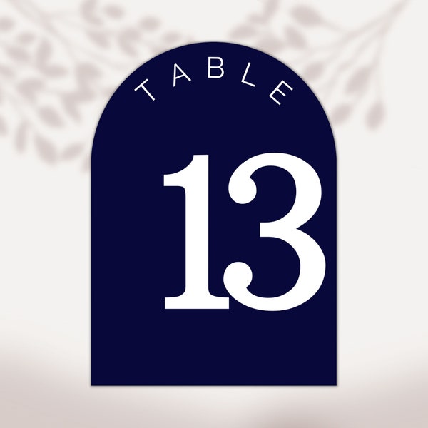 Diy Table Numbers - Etsy