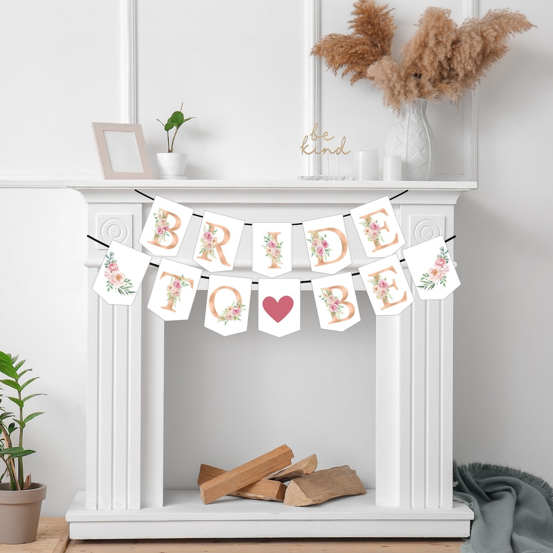 Bridal Shower Banner | Engagement Banner | Wedding Shower | Custom ...