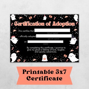 Pet Ghost - Adopt a Ghost - Halloween Activities - Fall Bridal Shower ...